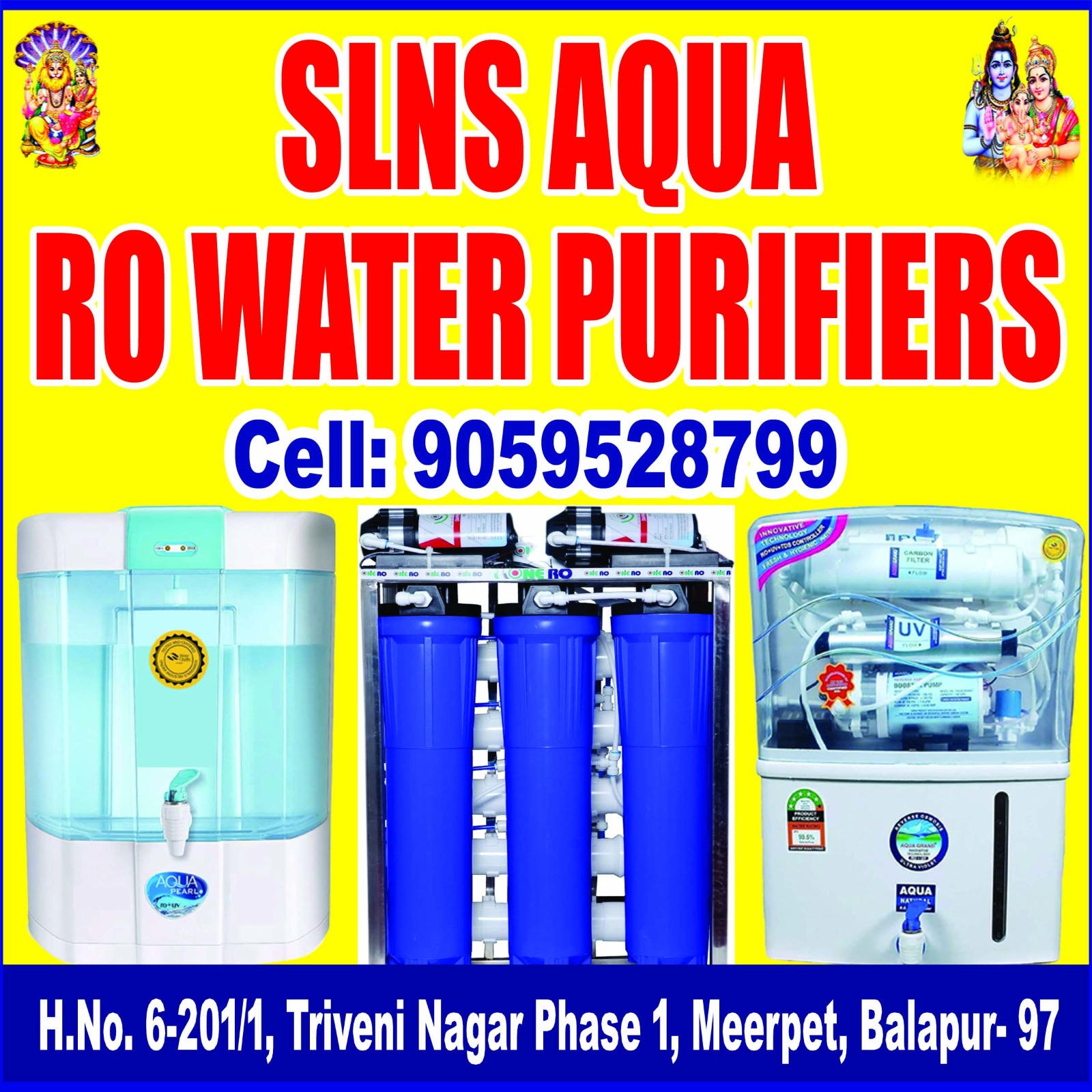 SLNS Aqua Tech RO Water Purifiers - Sales and Services