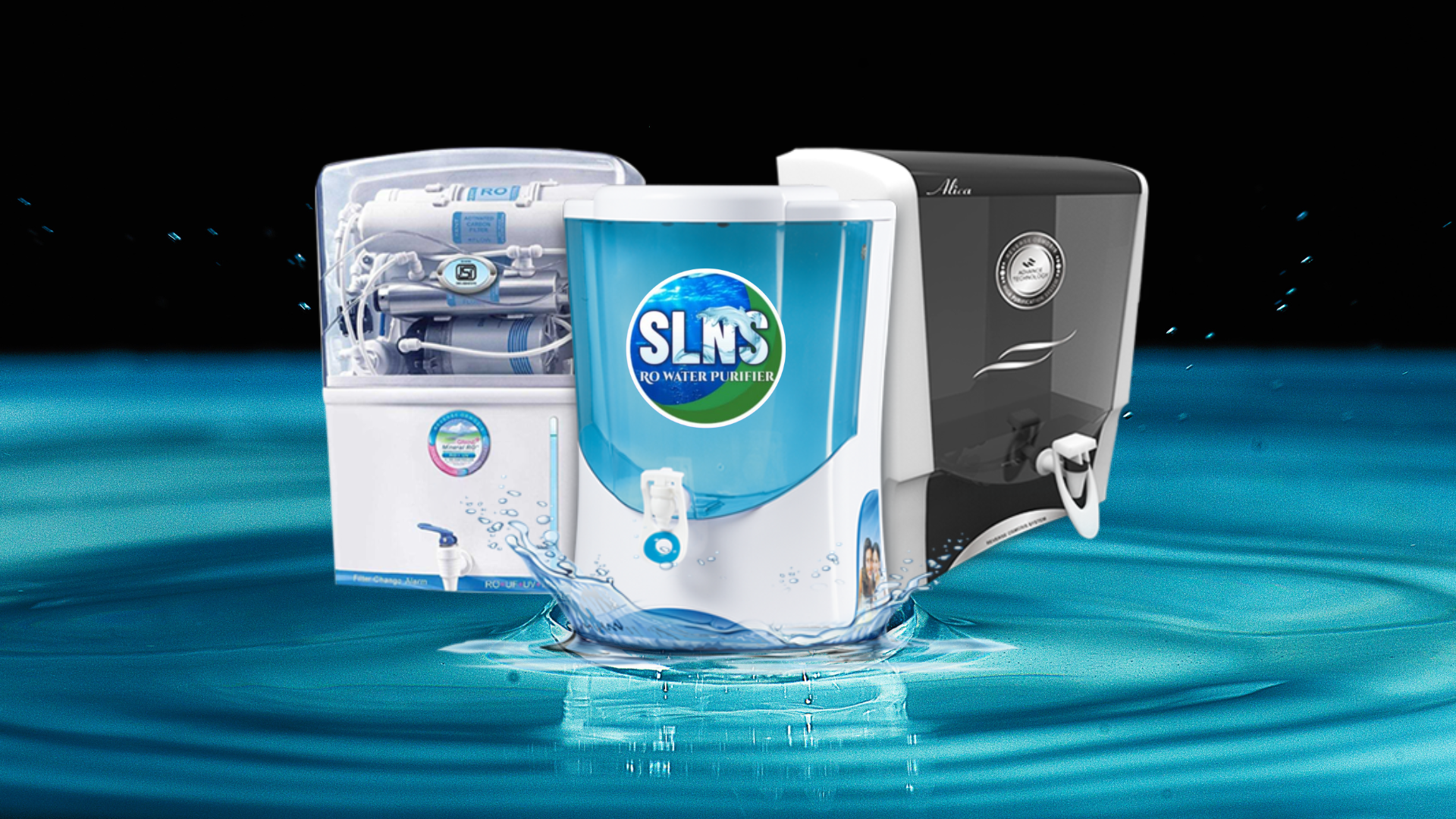 SLNS Aqua Tech RO Water Purifiers - Sales and Services